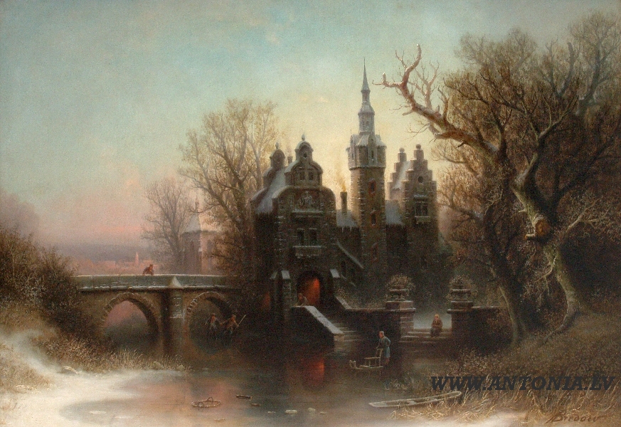 Item #25 - 15. Albert Bredow (1825-1899) - Auction 2 - Classic art ...